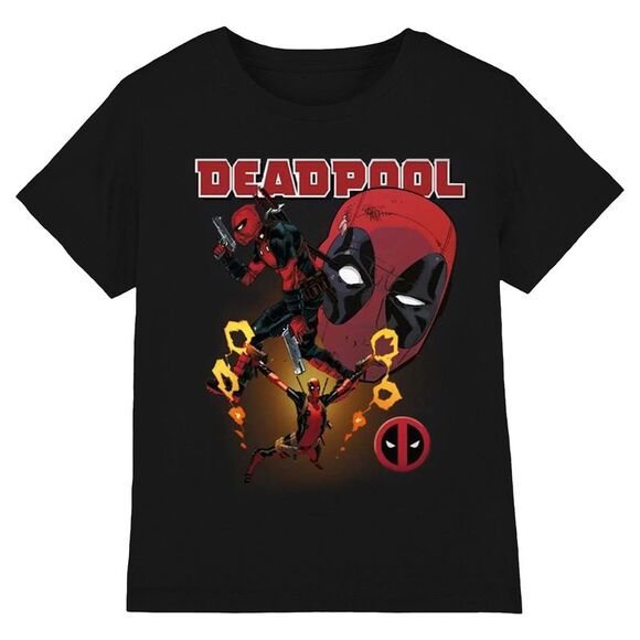 Deadpool | Shirts | Deadpool Unisex Adult Collage Tshirt Blackred ...